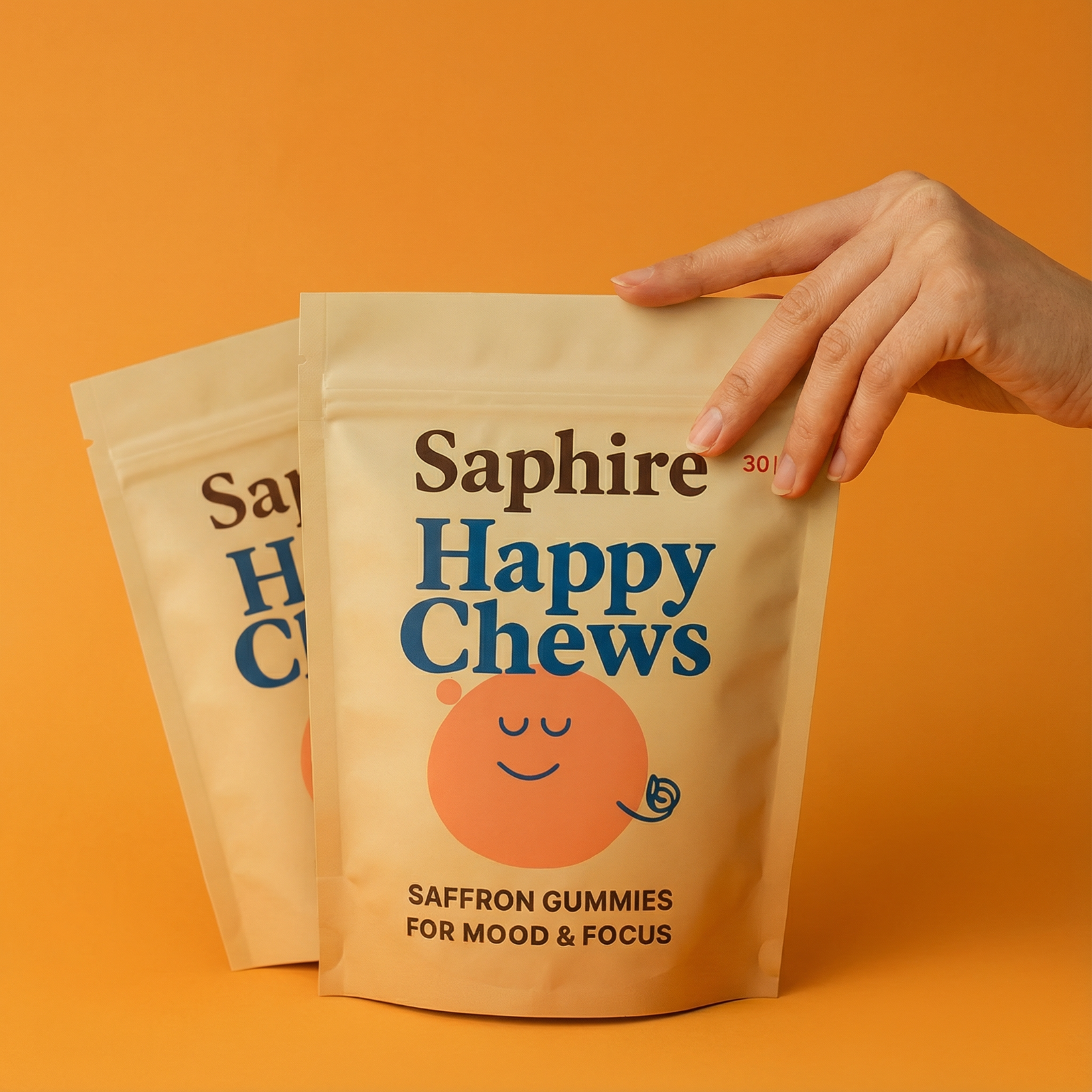 Saphire Happy Chews - Natural Saffron Gummies – Saphire Saffron